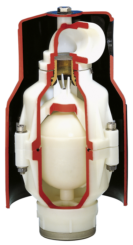 Model 997, 2” Automatic air release and vacuum valve / H-Tec